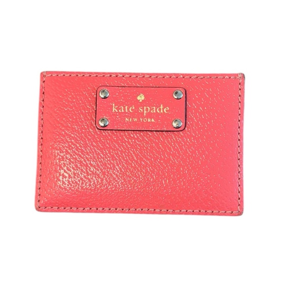 kate spade | Accessories | Kate Spade Pink Key Card Holder | Poshmark